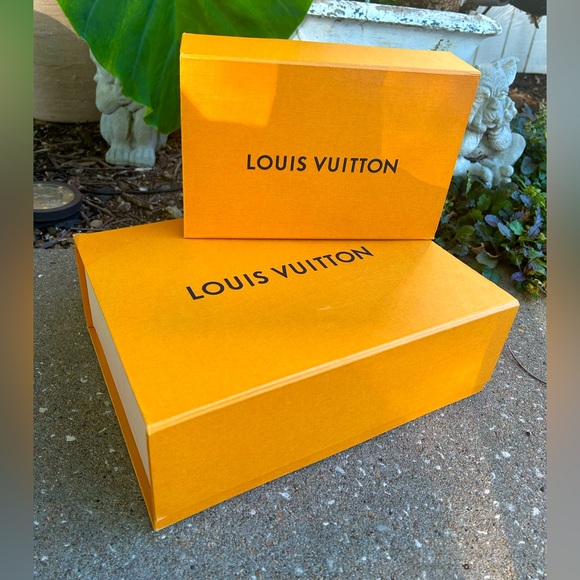 Louis Vuitton | Bags | Louis Vuitton Box Bundle Two Luxury Boxes Purse ...
